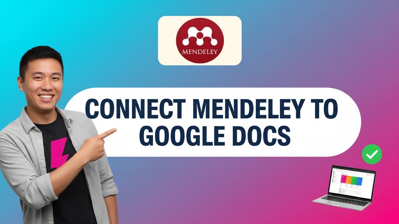 How to CONNECT MENDELEY to Google Docs (Step by Step) - YouTube