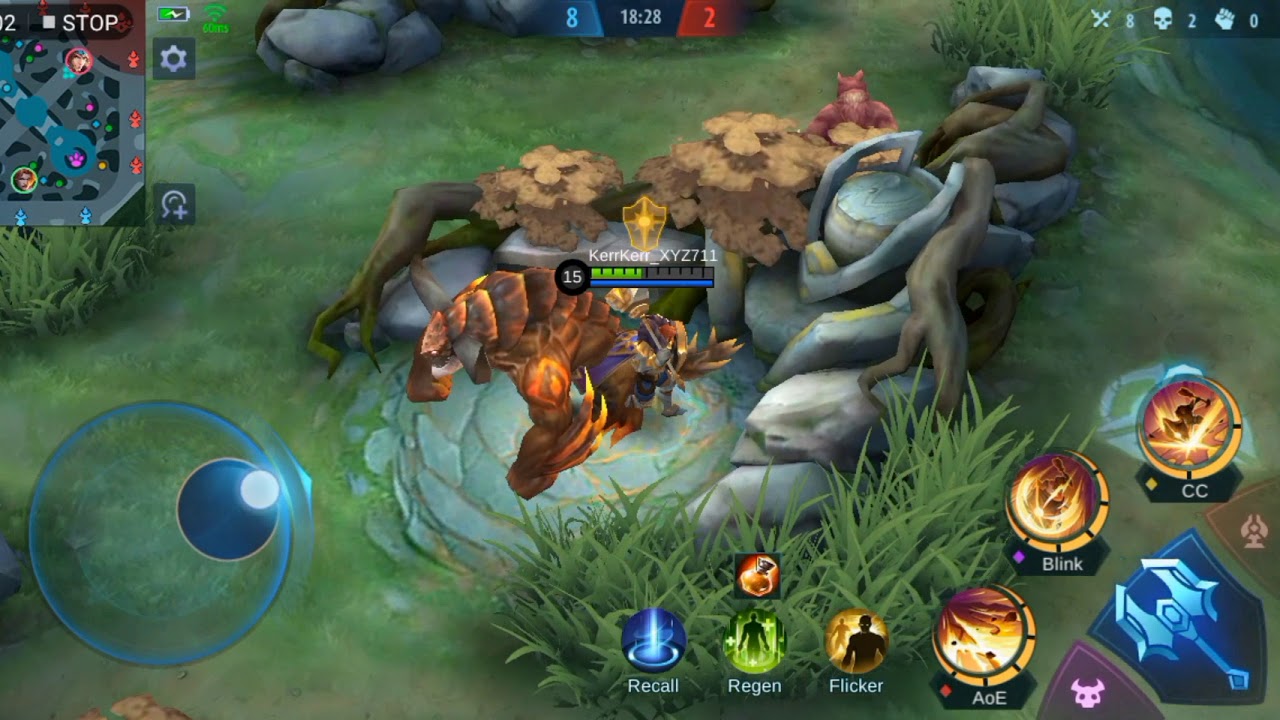 Tigrel set buff to base #MLBB #WTF - YouTube