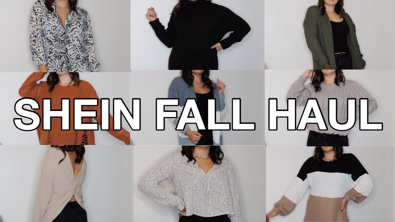 HUGE SHEIN FALL TRY-ON HAUL 2020 - YouTube