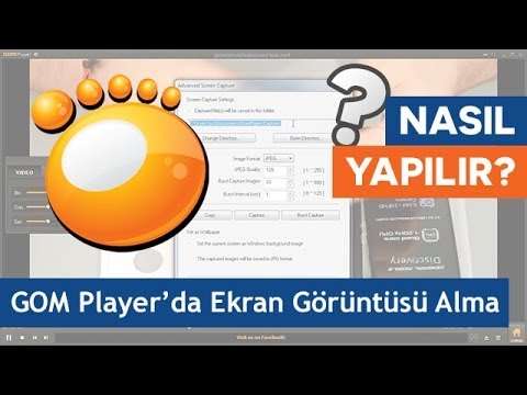 Gom Player'da Ekran Görüntüsü Nasıl Alınır?