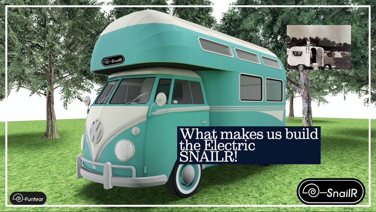 What makes Funtear build the electric SnailR! campervan on a VW T1 ...