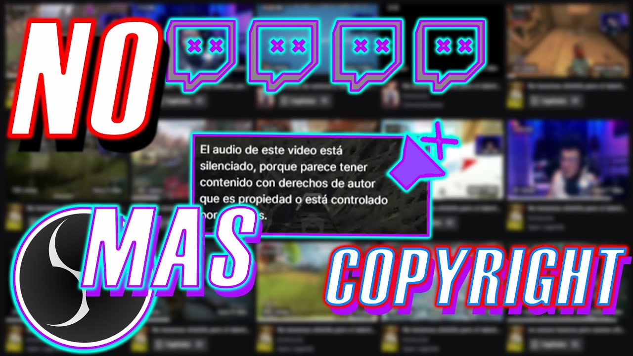 Como evitar el Copyright en twitch 2021 - YouTube