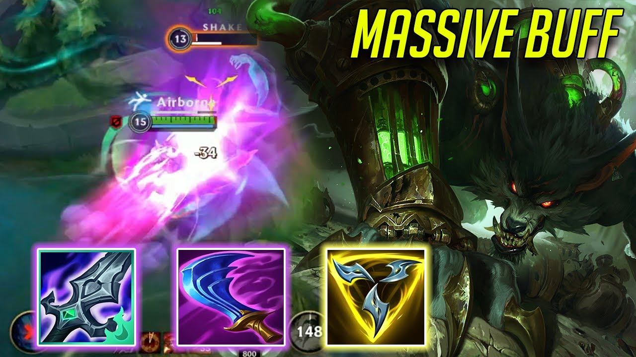 WILD RIFT WARWICK 5.1D HUGE BUFF TRY OUT THIS INSANE BUILD - YouTube