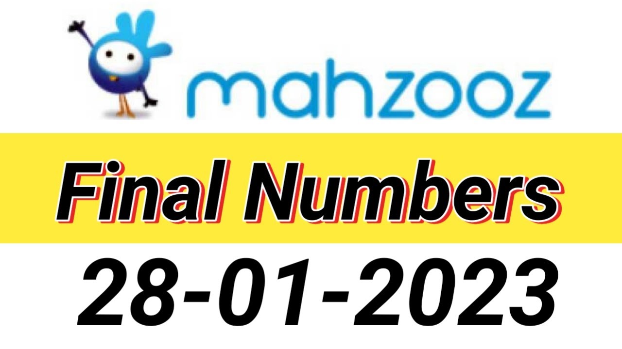 Mahzooz lottery 28-01-2023 || UAE jackpot lottery, Mahzooz drawing ...