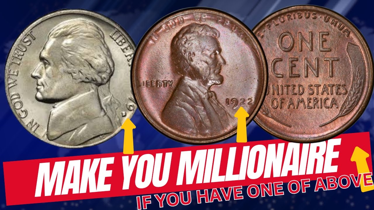 SUPER RARE FIVE CENTS , ONE CENT OF USA | VALUABLE COINS HISTROY ...