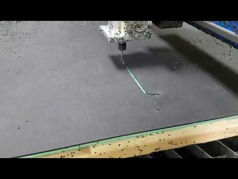 Customer routing on the Star Lab CNC machine - YouTube