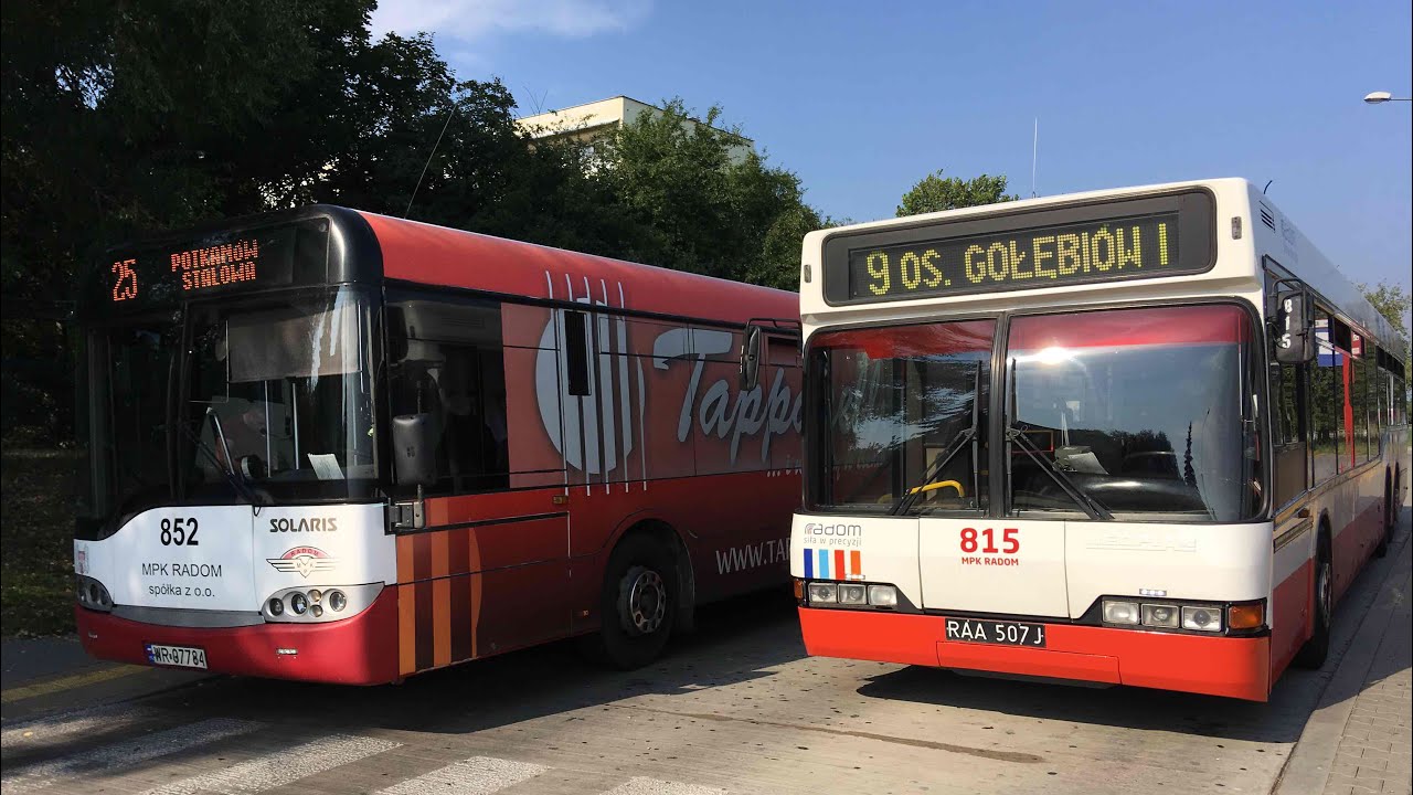 Neoplan N4020 #815 - linia 9 (MPK Radom) - YouTube