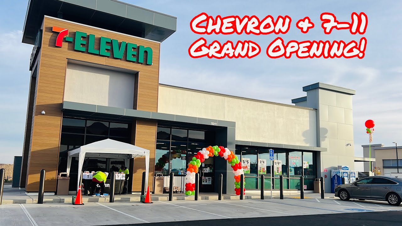 GRAND OPENING CHEVRON/7-11 IN SACRAMENTO CALIFORNIA @ DELTA SHORES AREA ...