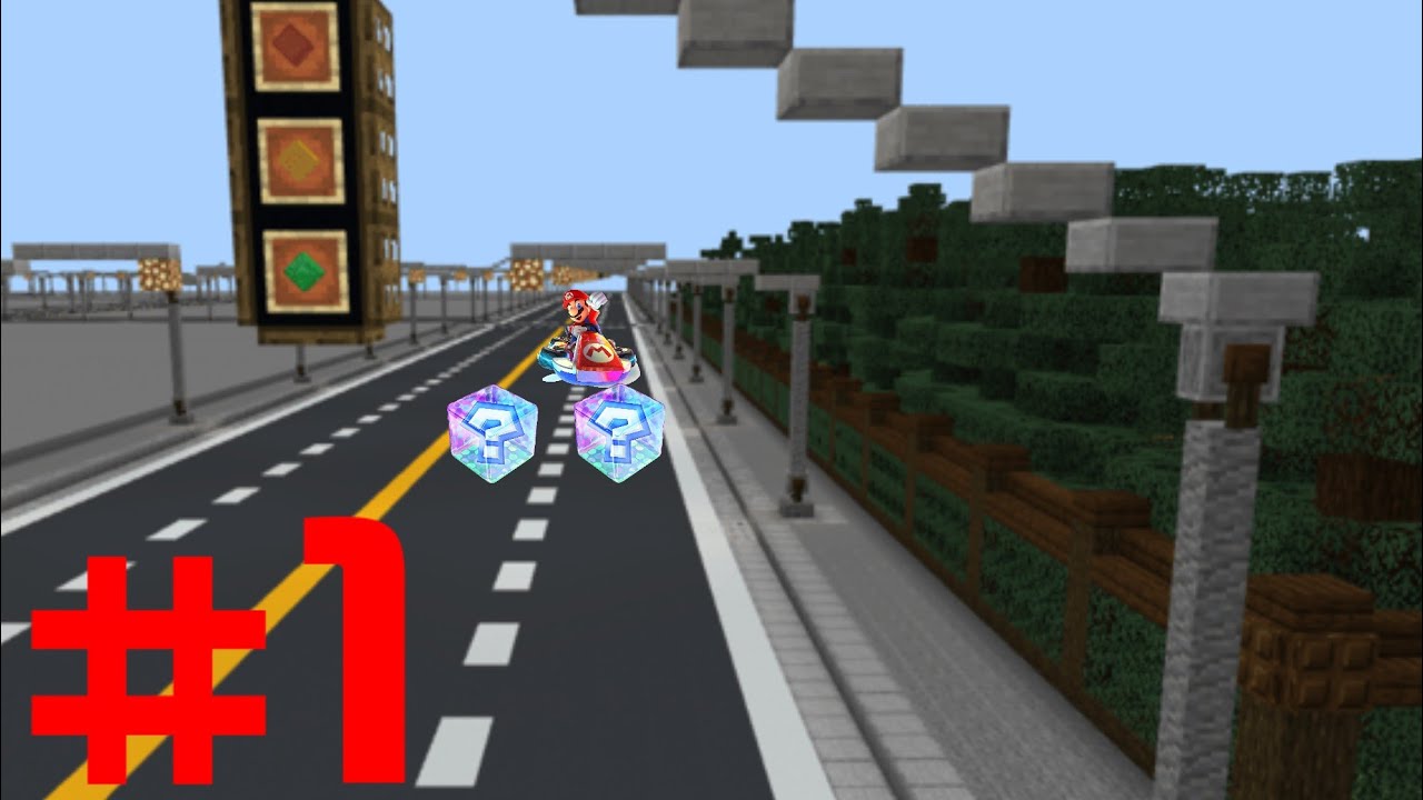 Mario Kart in Minecraft!!! (Galaxite Hyper Racers) - YouTube
