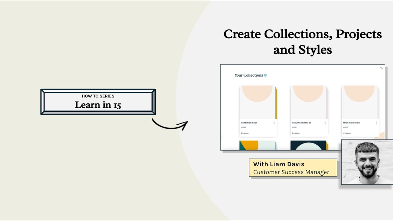 How to create Collections, Projects and Styles - YouTube