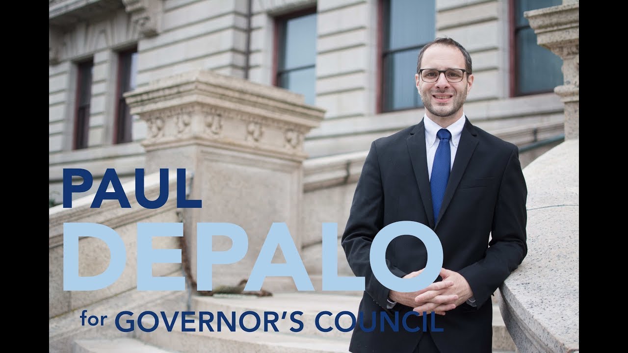 Paul DePalo For Governor's Council - YouTube