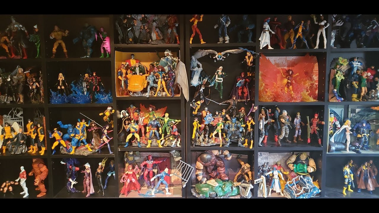 UPDATE Marvel Legends X-Men Collection Display - YouTube