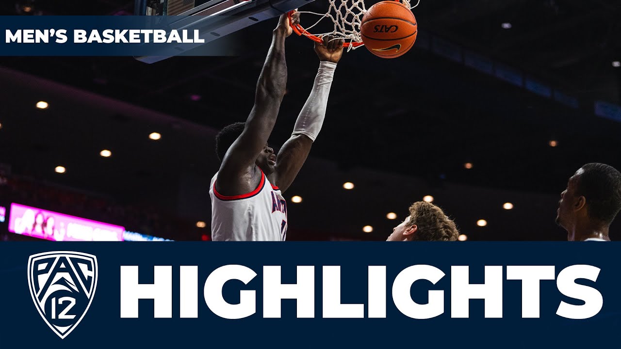 No. 14 Arizona vs. Utah Tech | Game Highlights | College Men's ...