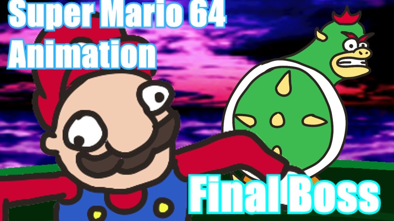 Super Mario 64 | Final Boss Animation | So long ga* Bowser - YouTube
