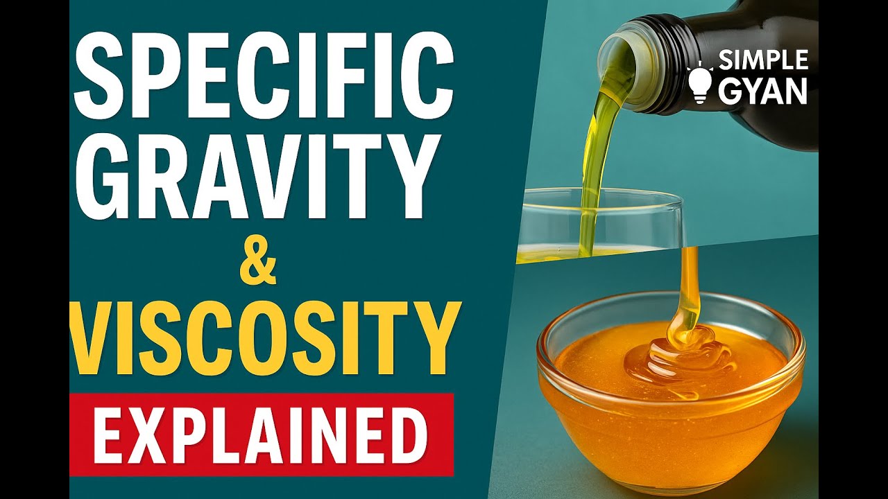 #Specific Gravity & Viscosity Explained with Real-Life Examples ...