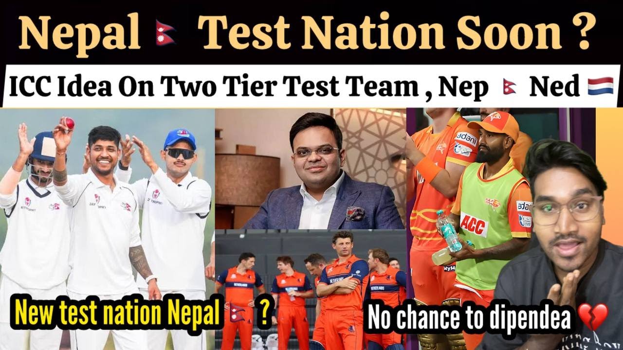 Nepal Becoming Test Nation Soon ? ICC Shocking Idea On New Test Nation ...