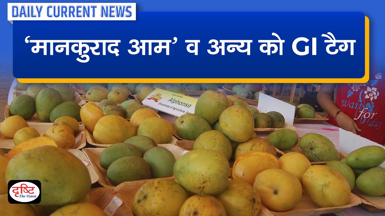 GI Tags for Goan mangoes & Other Products : Daily Current News ...