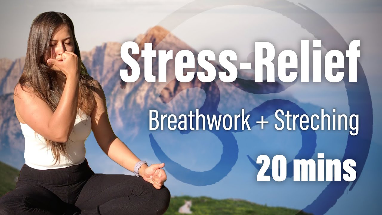 Stress Relief Breath Work & Yoga Class | Find Your Calm 🌿 - YouTube