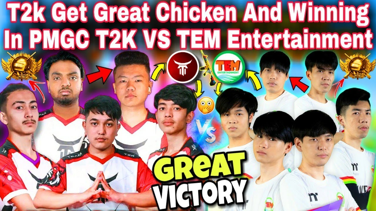 Breaking: T2k Get Great Chicken In PMGC Day 2 | T2k Jane 8 Kills | 12 ...