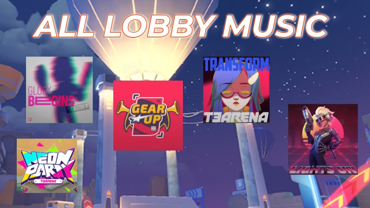 ALL LOBBY MUSIC IN T3 ARENA - YouTube