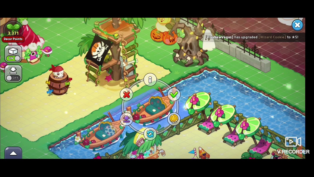 making a beach in crk/cookie run kingdom - YouTube