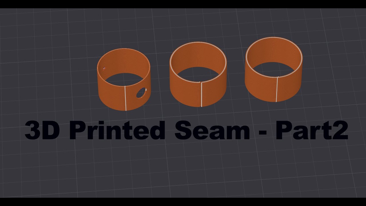 3D Printed Seam - Part2 - YouTube