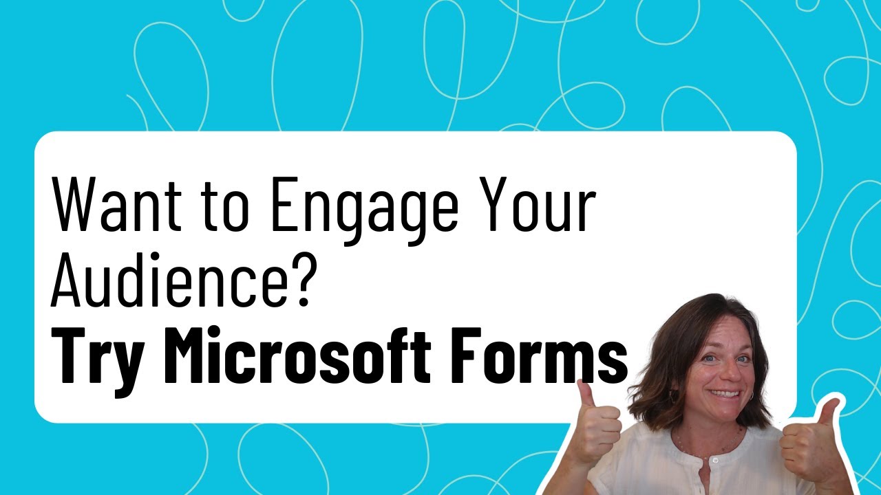 Want to Engage Your Audience? Try Microsoft Forms (Watch to the end for ...