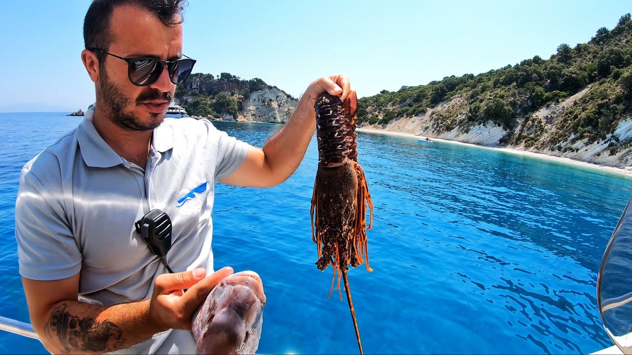 Μαγείρεψα Φρέσκους Αστακούς Στα Πιο Γαλάζια Νερά! - YouTube