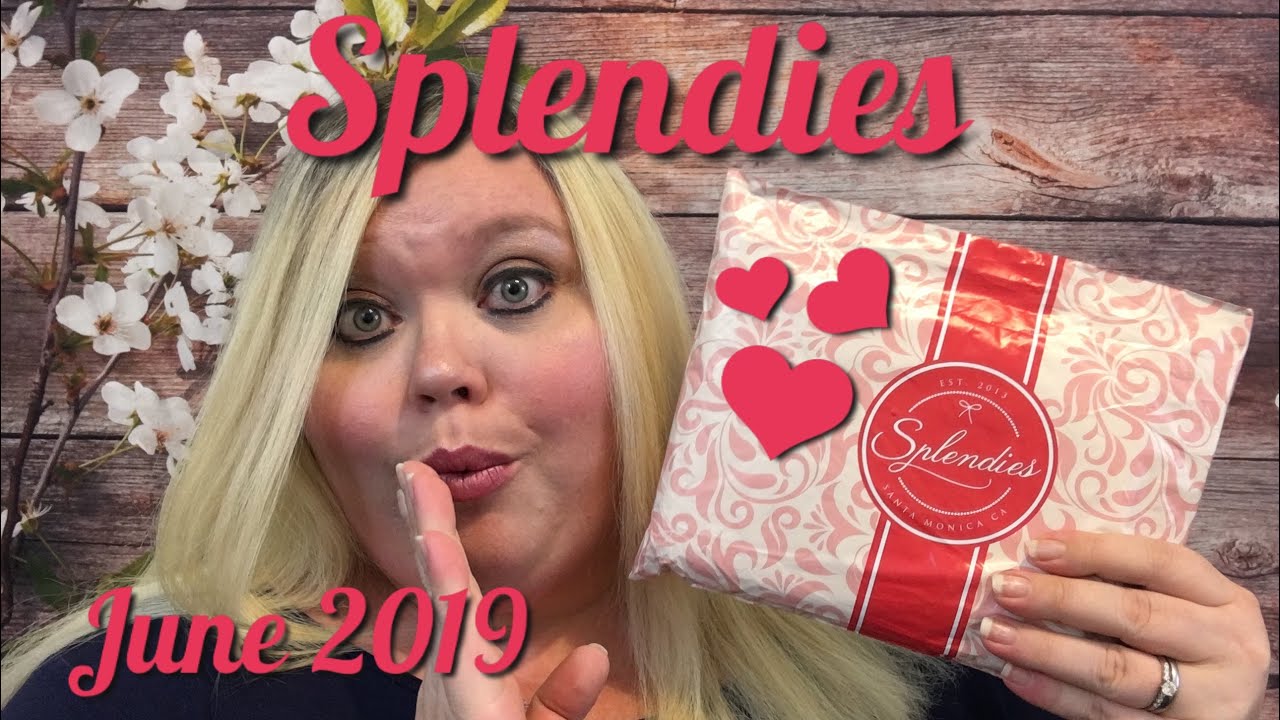 ⭐️NEW⭐️ Splendies- Panty Subscription | June 2019 + Try On 😉 - YouTube