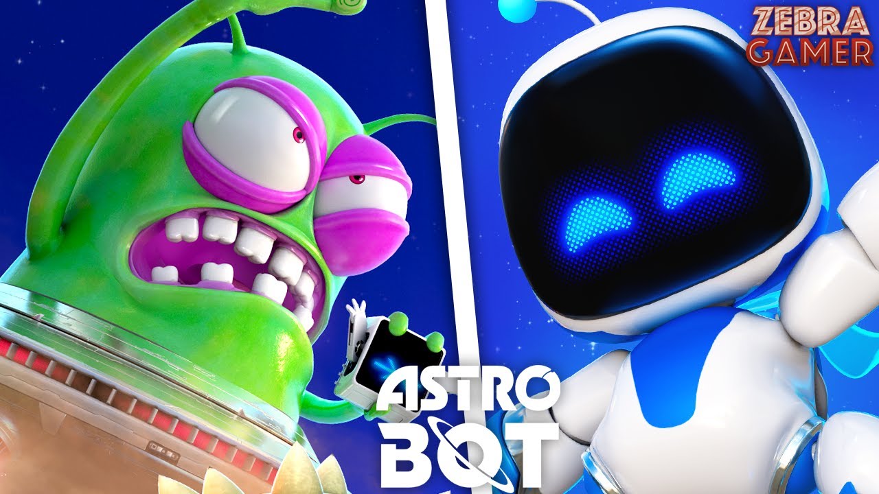 Astro Bot All Bosses! - Zebratastic Moments - YouTube