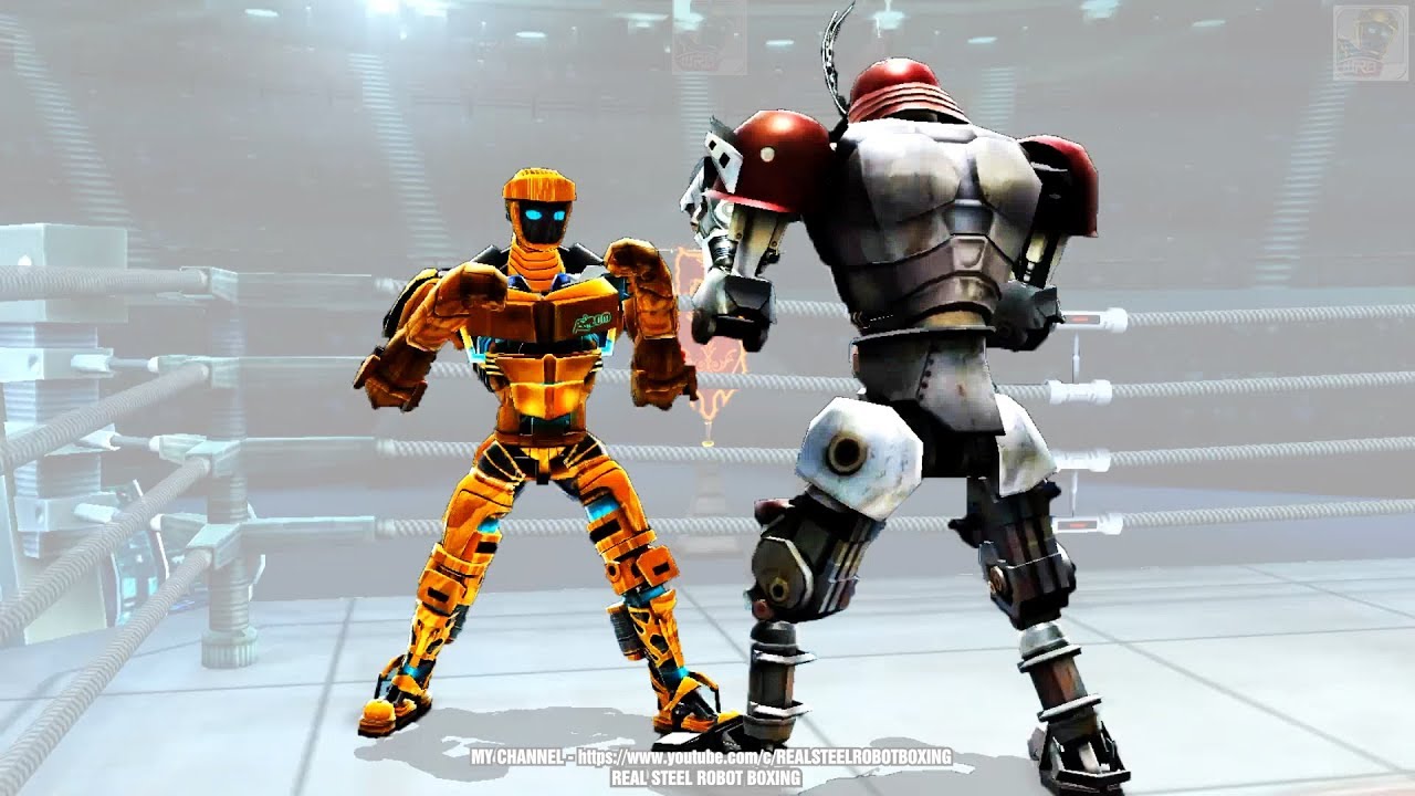ATOM GOLD Real Steel SURVIVAL (The Junkyard Bot) 60 NEW ROBOTS (Живая ...