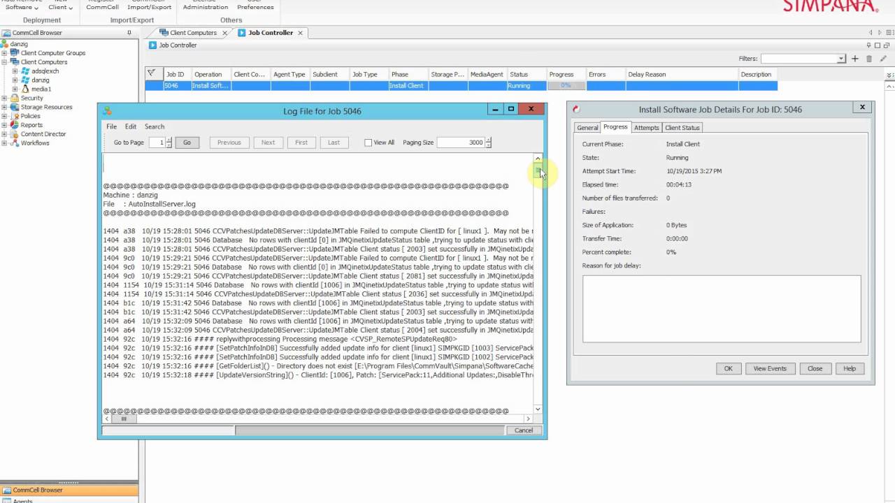 Commvault Simpana - MySQL Integration - YouTube
