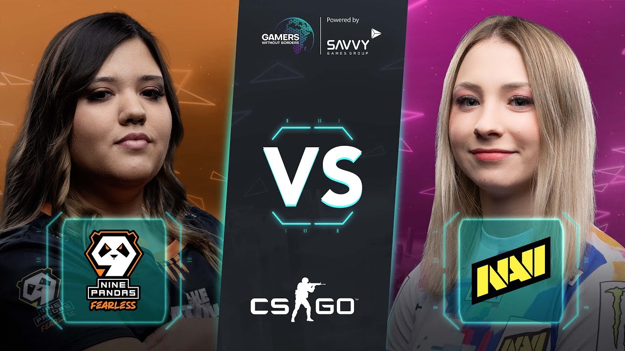 مباراة Nine Pandas Fearless ضد NAVI Javelins // لاعبون بلا حدود 2023 ...