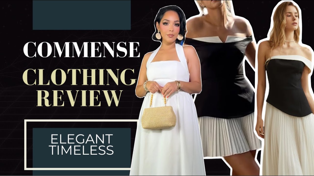 Commense Summer Dresses Review | ELEGANT TIMELESS SOPHISTICATED - YouTube
