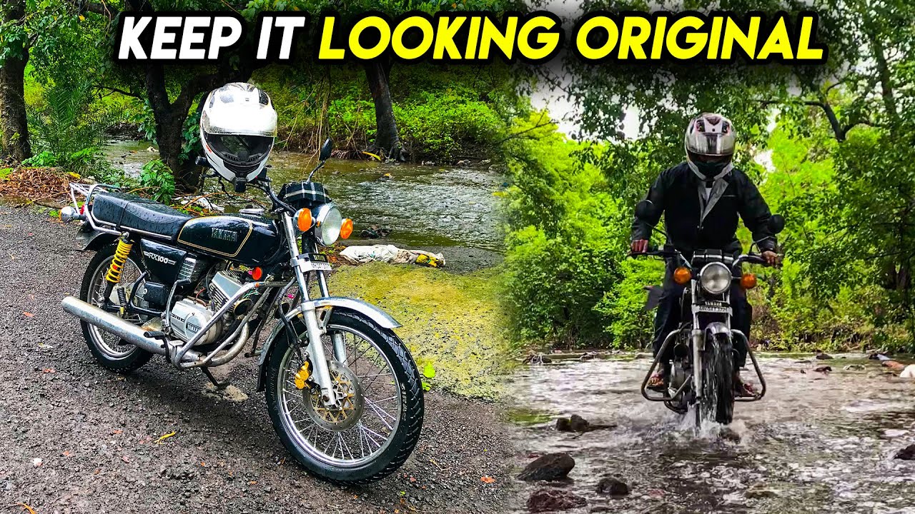 TIPS TO MAINTAIN YOUR BIKE IN MONSOON ⚡ | RX100, RX135, RXZ, RD350 ...