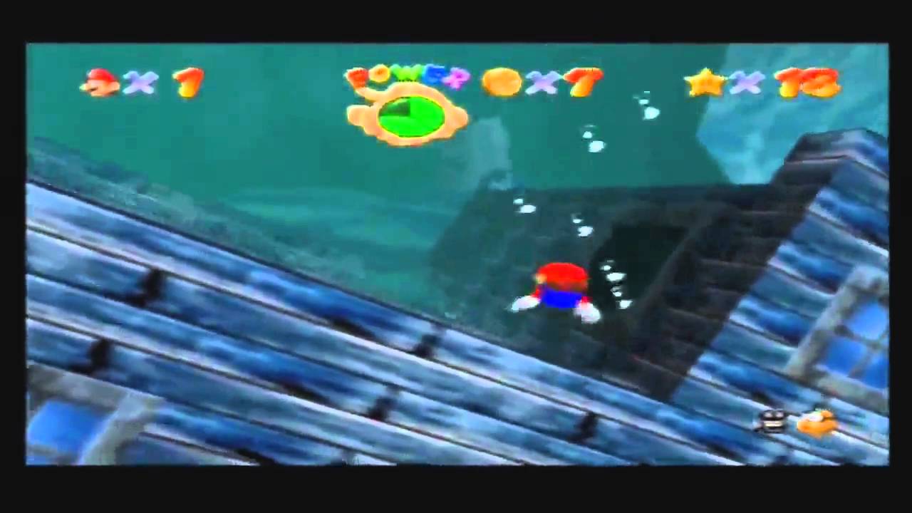 Let's Play Super Mario 64 Part 11: Entspannende Unterwasser-Musik - YouTube