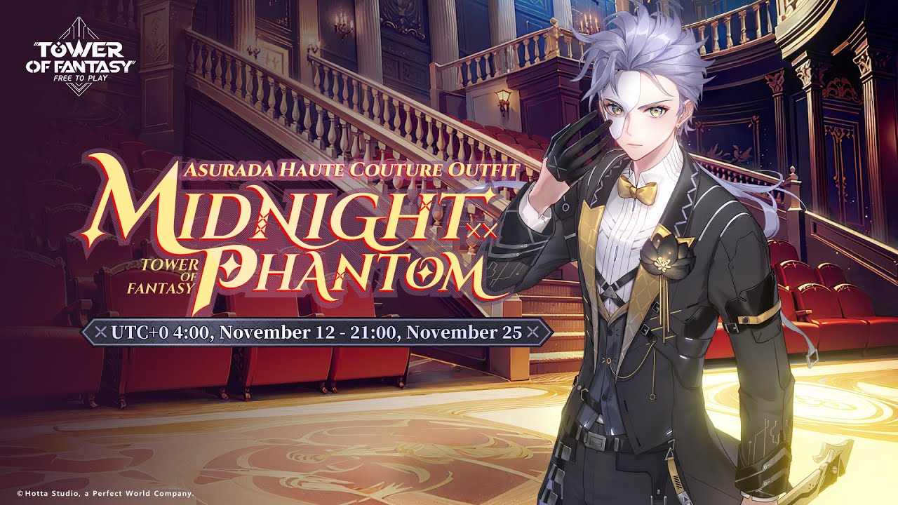 Midnight Phantom - Asurada Costume Showcase | Tower of Fantasy ...