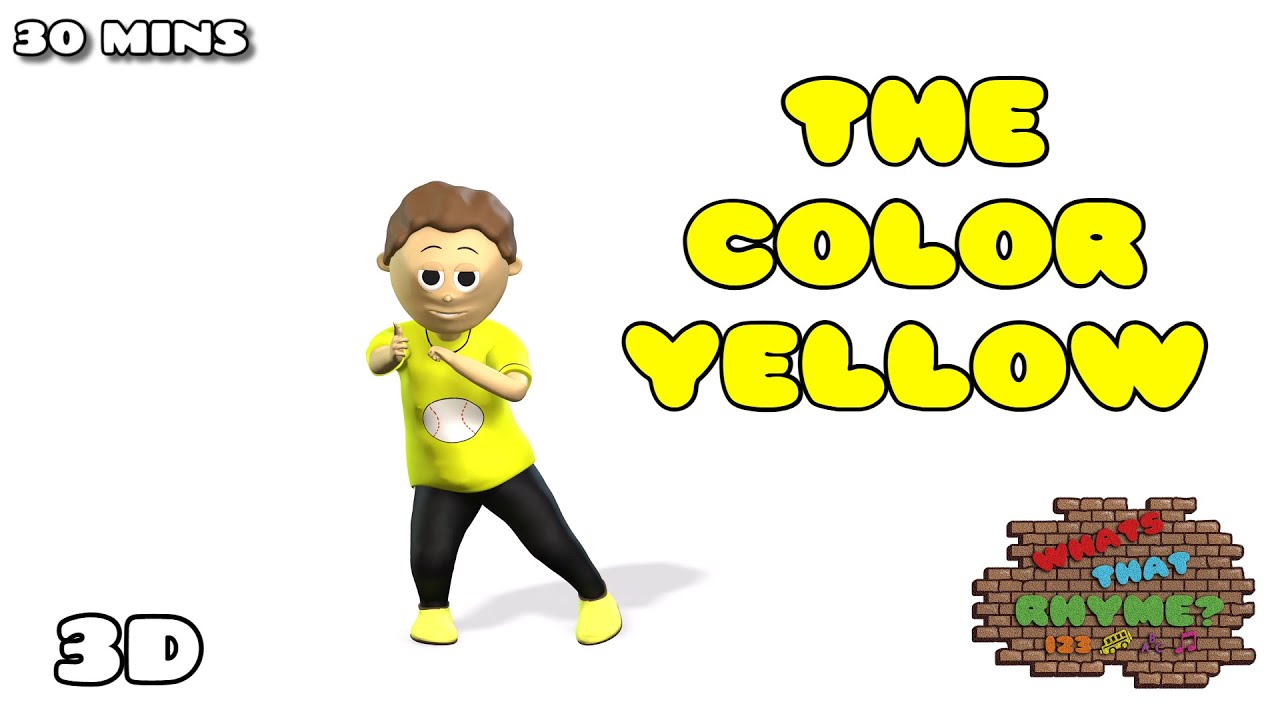 The Color Yellow Rap | Colors Hip Hop Song + More Nursery Rhymes & Rap ...