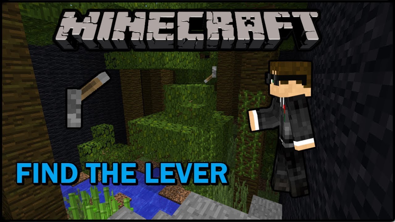Extremely Hidden Minecraft Levers - YouTube