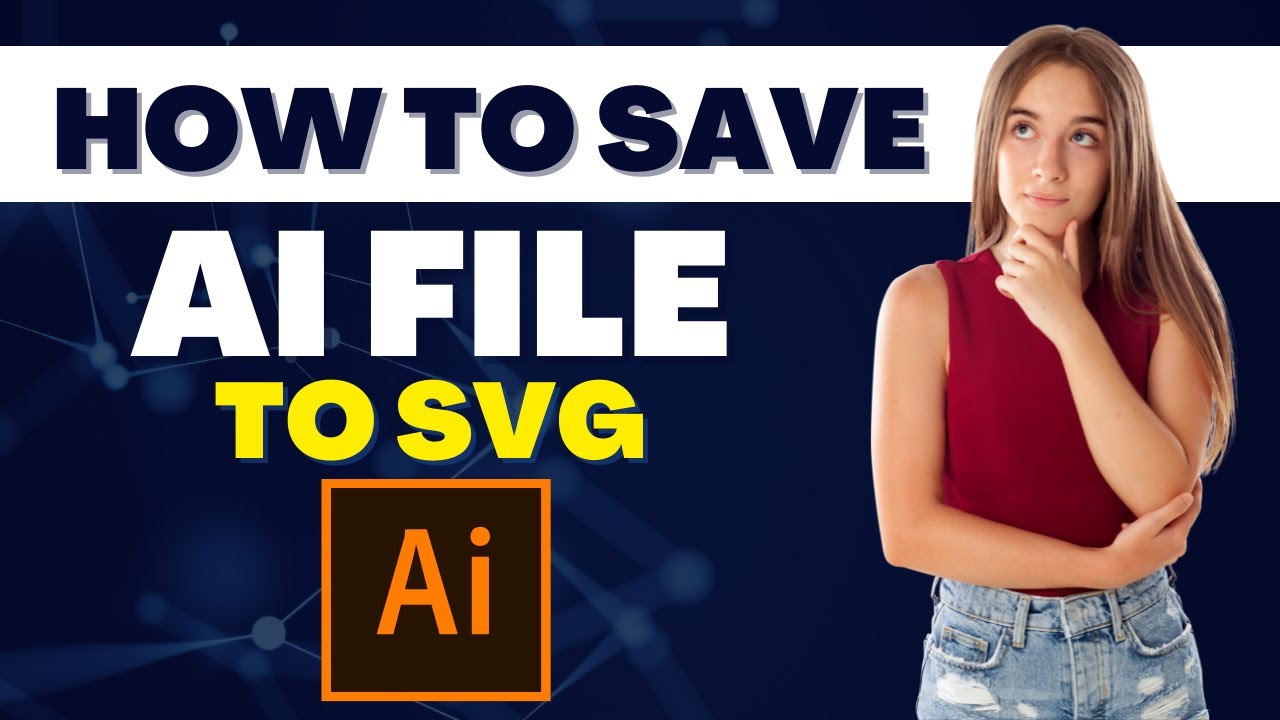 How To Save AI File To SVG - YouTube