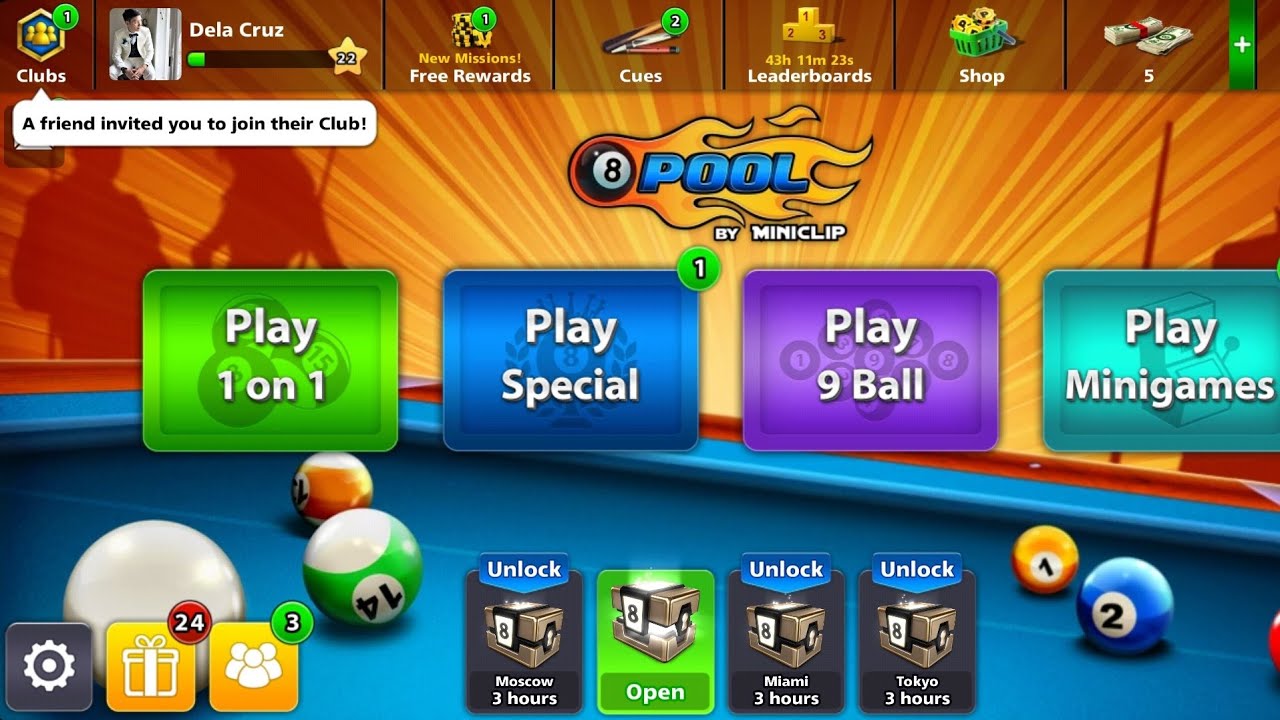 8 Ball Pool Gameplay - YouTube
