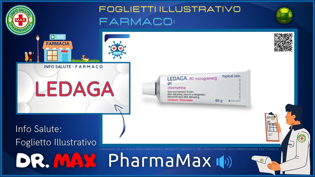 Cos'è il 💊 Farmaco LEDAGA 🗺️ Foglietto Illustrativo Bugiardino Salute ...