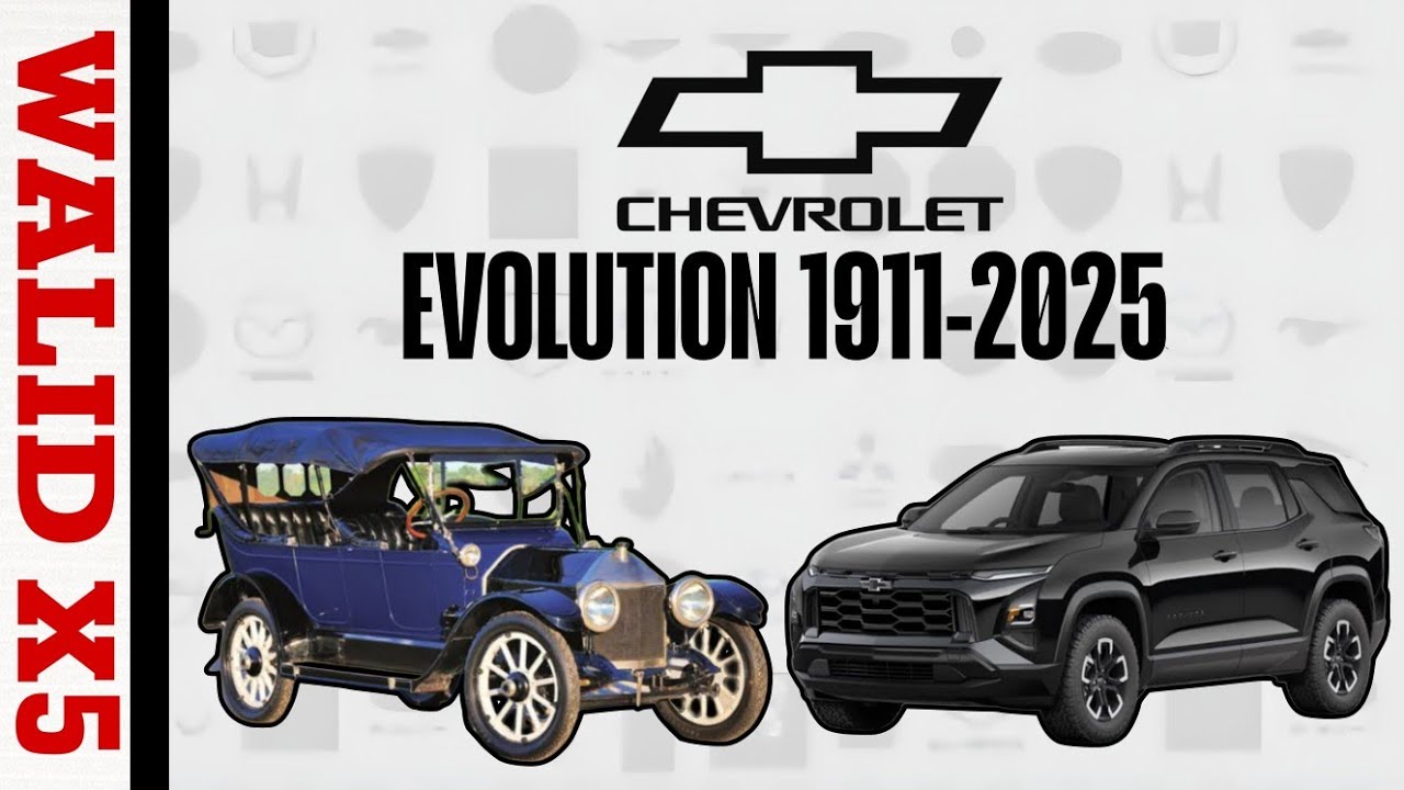 Chevrolet Evolution (1911–2025) | Over a Century of American Muscle ...
