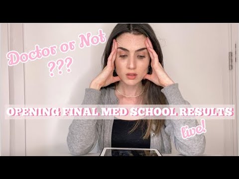 Opening my FINAL MEDICAL SCHOOL EXAM RESULTS + breakdown of my scores ...