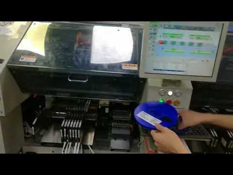 yamaha yg300 4 table high speed led mounter machine - YouTube