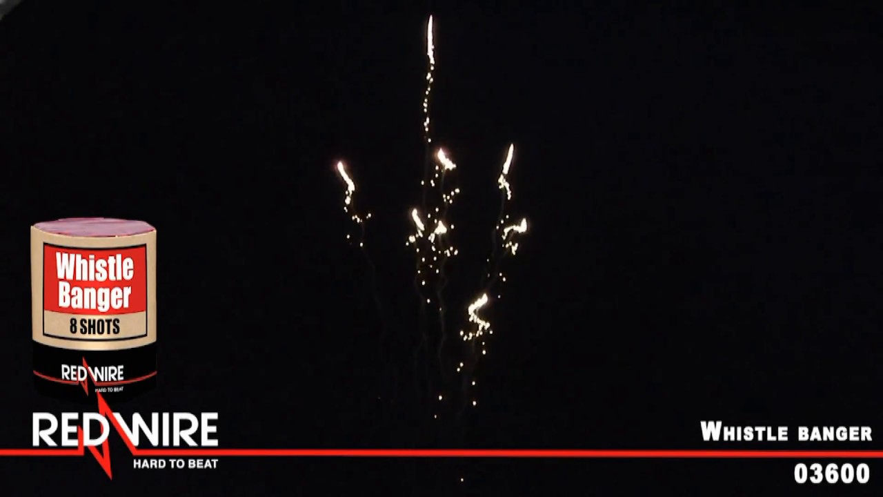 03600 Whistle Banger RedWire Fireworks Xena Vuurwerk - YouTube