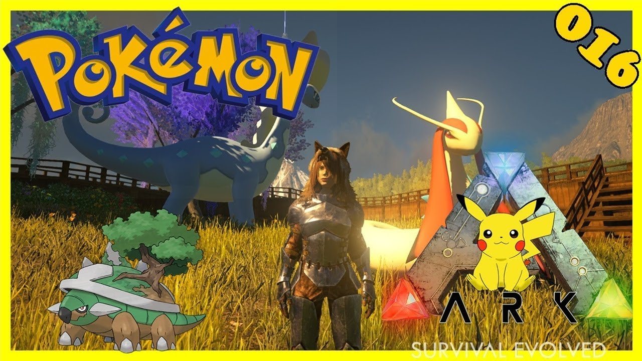 ARK: Pokemon Mod #016 Der Pokemon Fight Let's Play Deutsch - YouTube