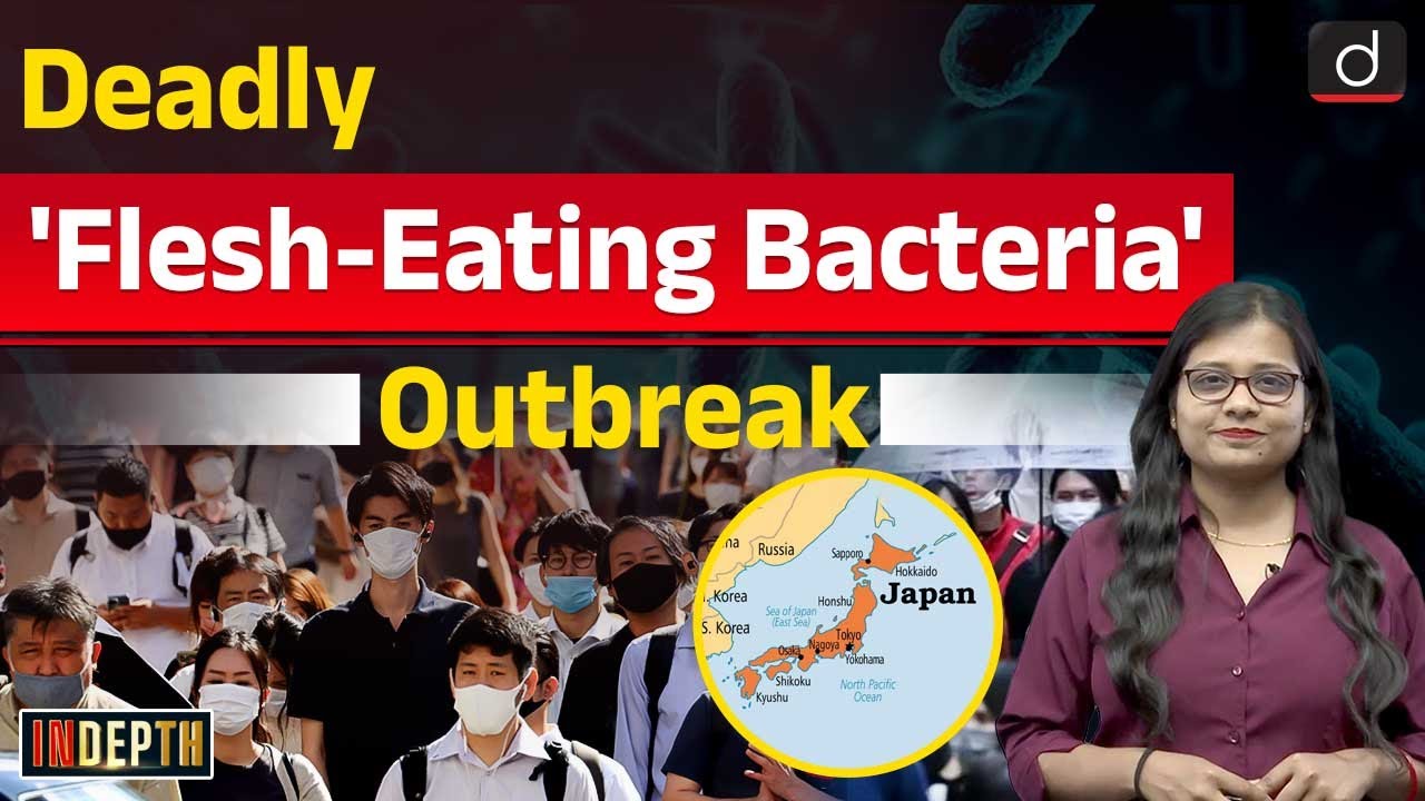 Flesh Eating Bacteria | STSS | Japan | Indepth | Drishti IAS English ...