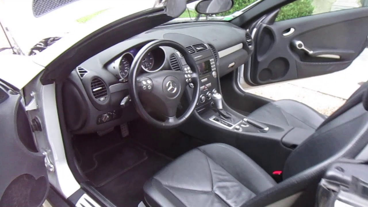 Mercedes SLK R171 200 KOMPRESSOR BA 163 CV - YouTube