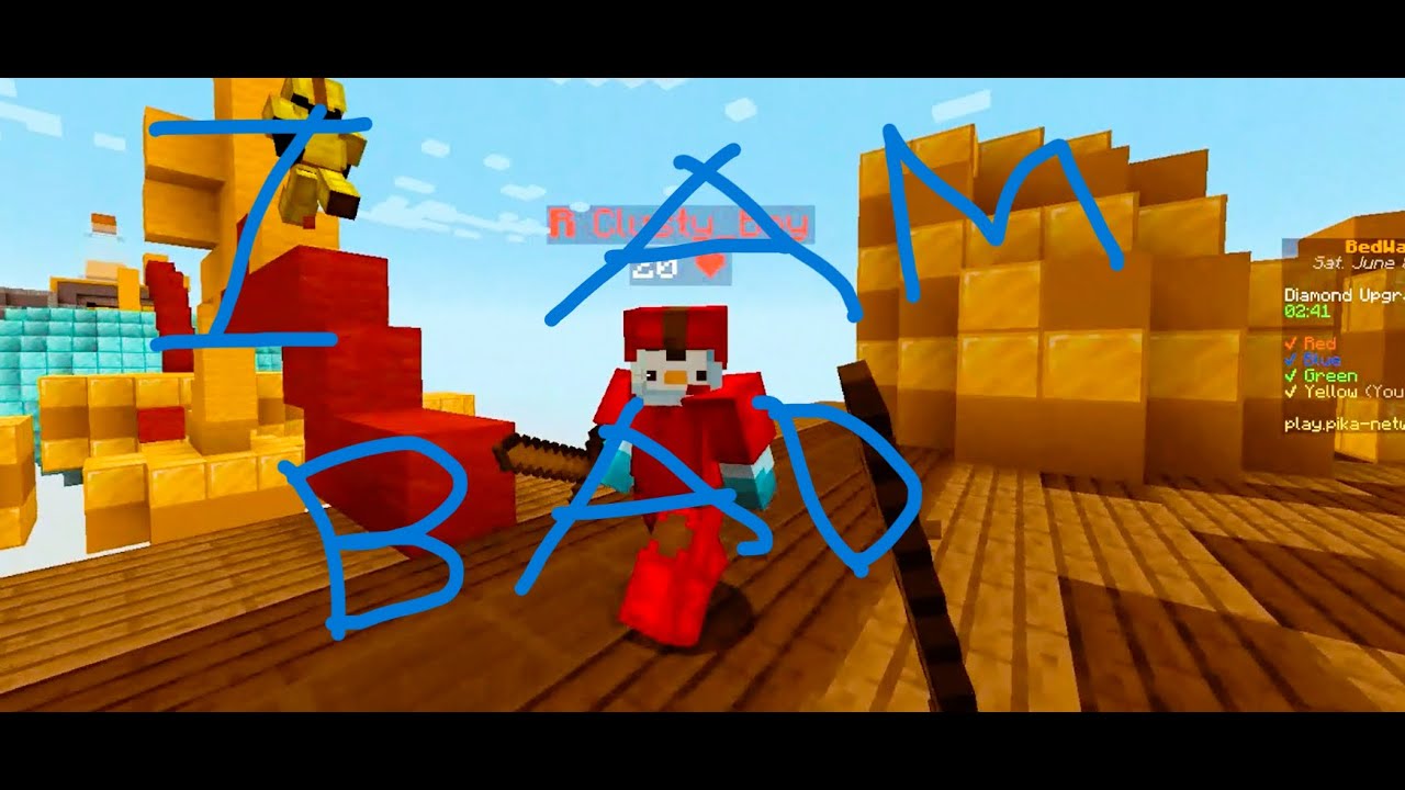 Being bad in bedwars - YouTube